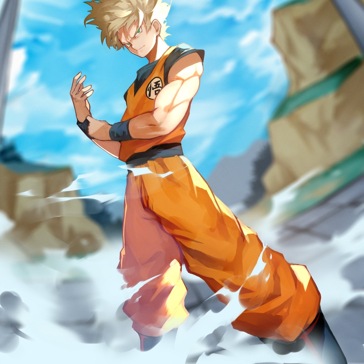 yoshio (55level) dragon ball dragon ball z son goku | #882053 | yande.re