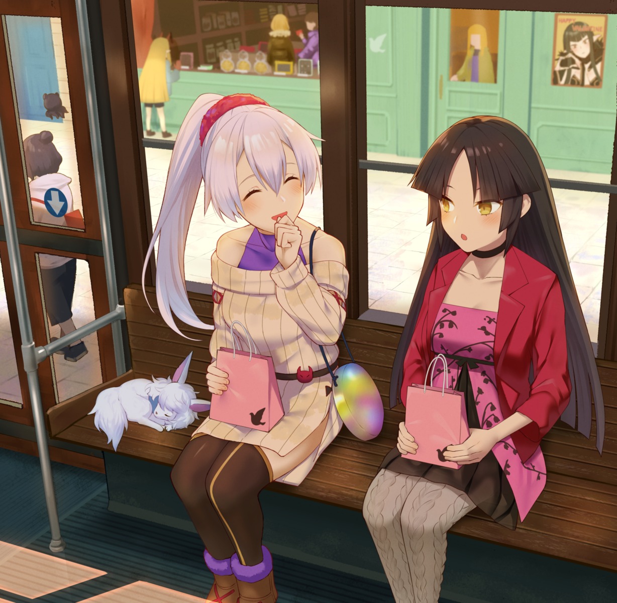 tsuchifumazu fate/grand order cath palug (fate) ibaraki douji (fate ...