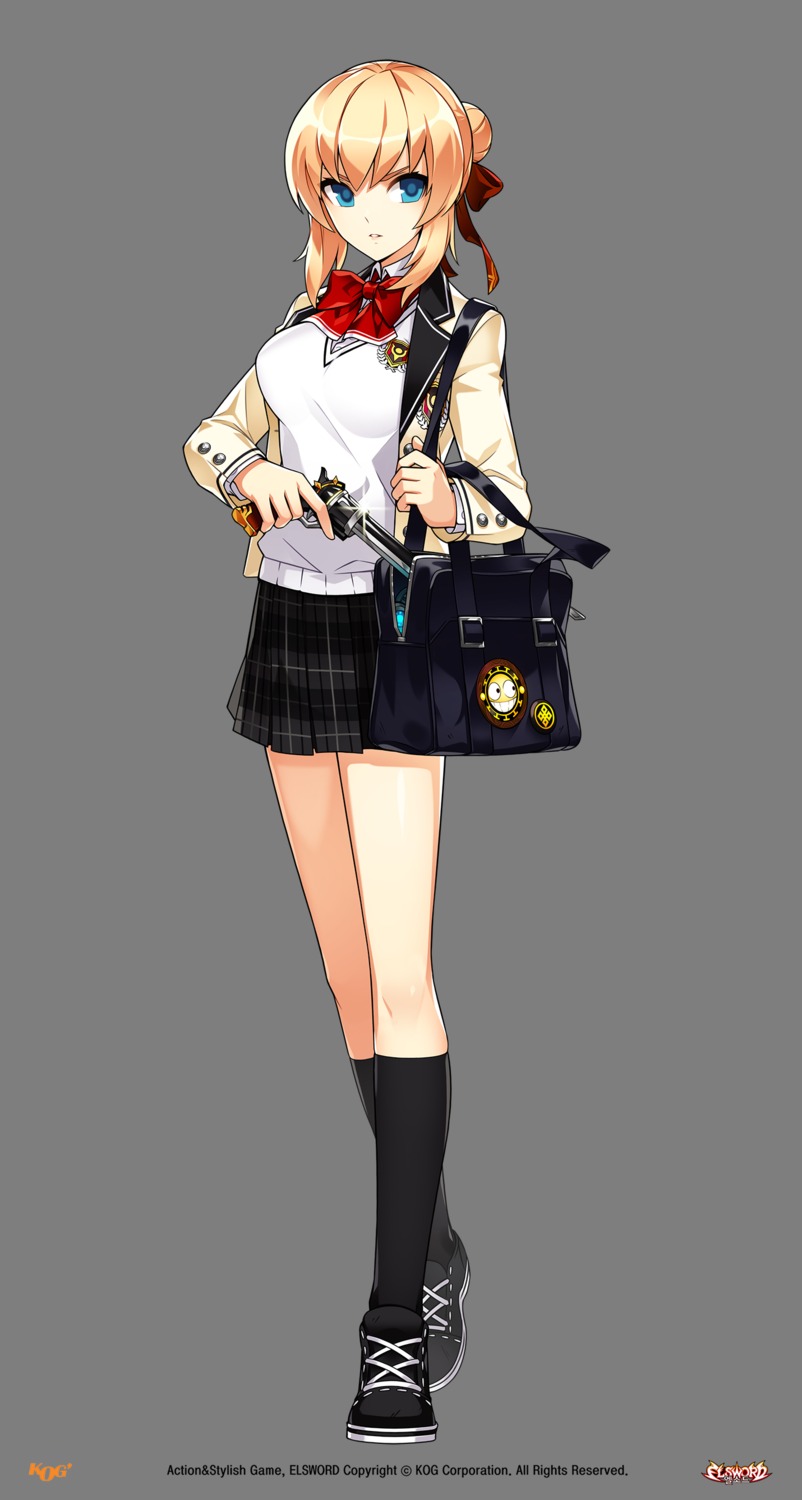 elsword rose (elsword) gun seifuku tagme transparent png | #446115 ...