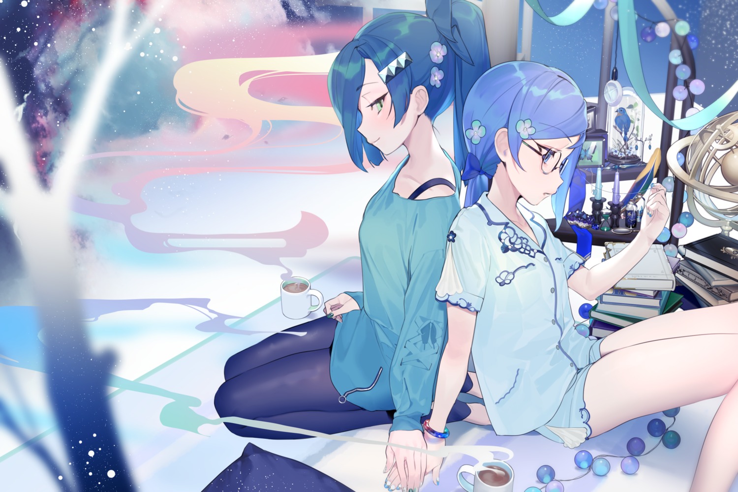 ohisashiburi shining star (anime) jay (shining star) megane pajama ...