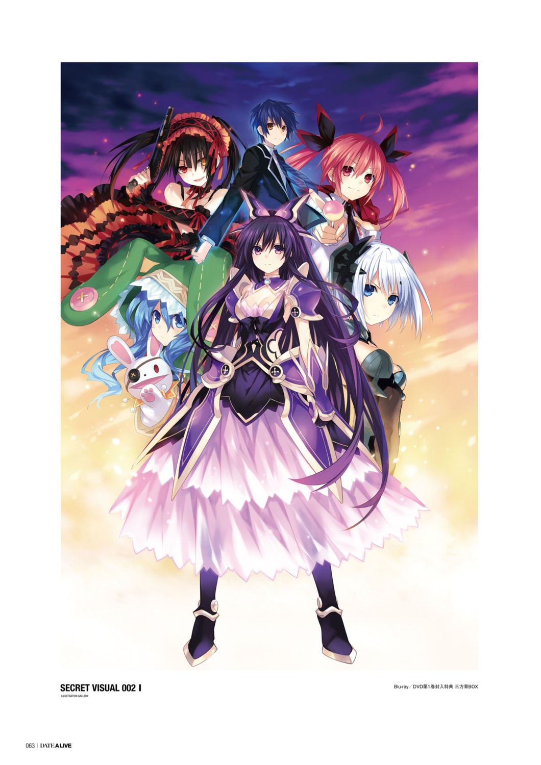 date a live itsuka kotori itsuka shidou tobiichi origami tokisaki ...