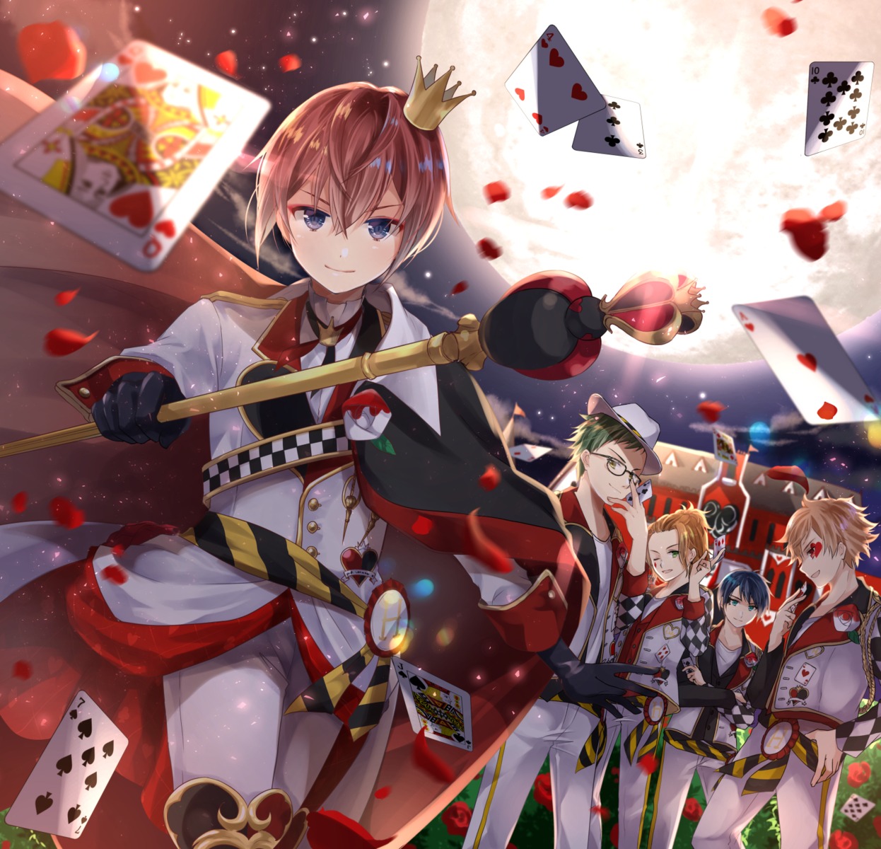 iroha (shiki) twisted wonderland ace trappola cater diamond deuce spade ...