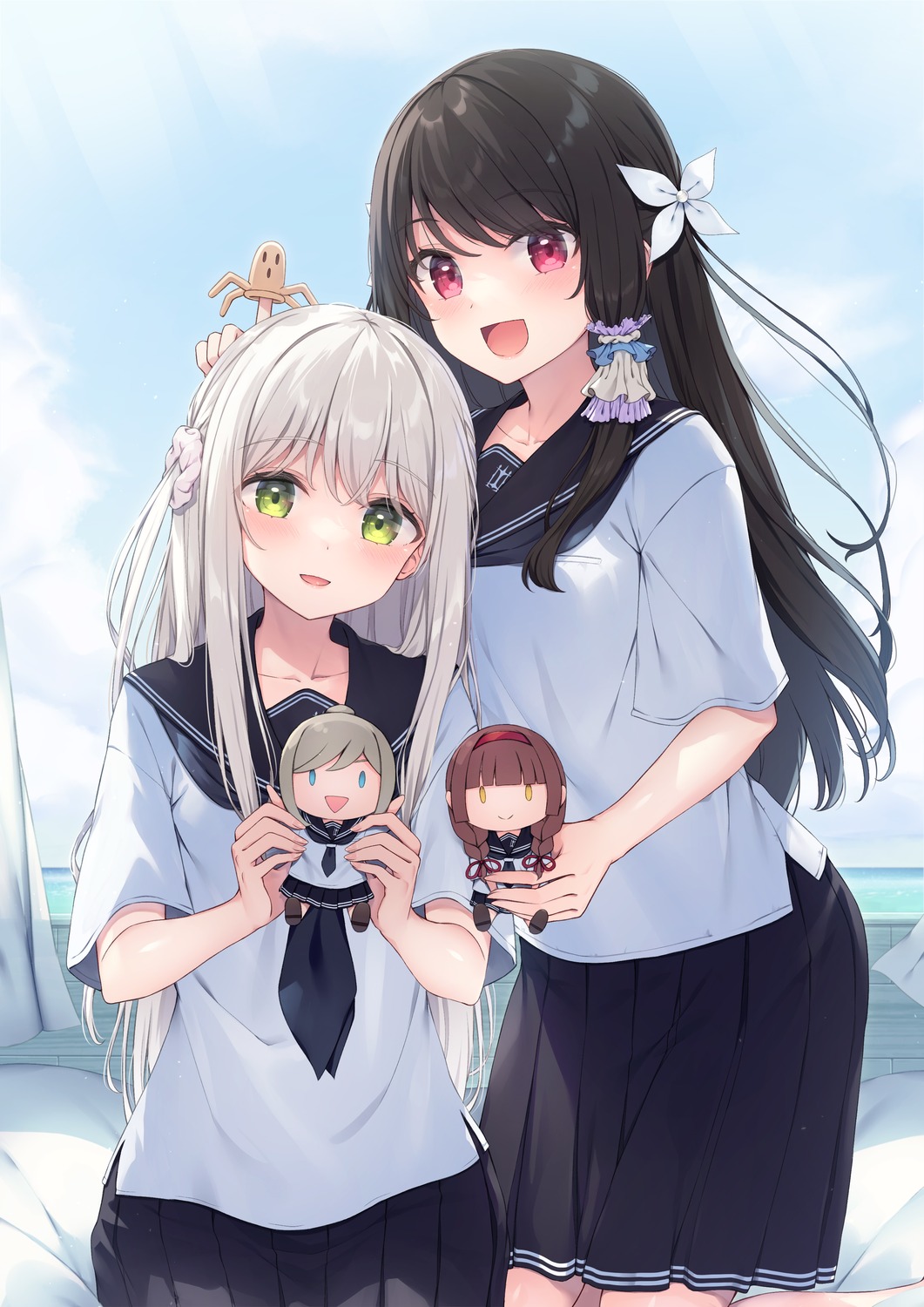 tsuchikure kaede (tsuchikure) mitoko (tsuchikure) shiori (tsuchikure ...