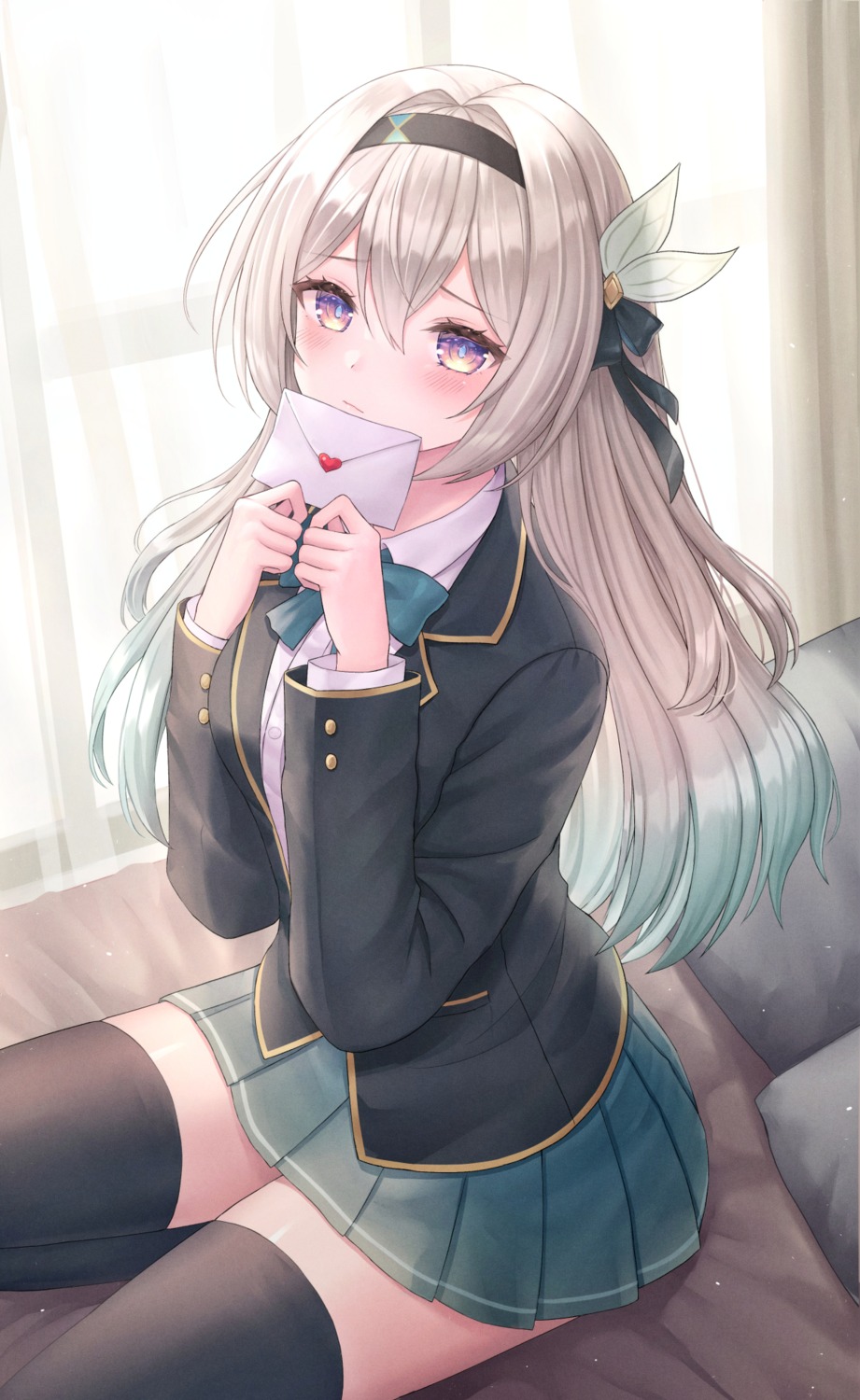 seungju lee honkai: star rail firefly seifuku thighhighs | #1182920 ...