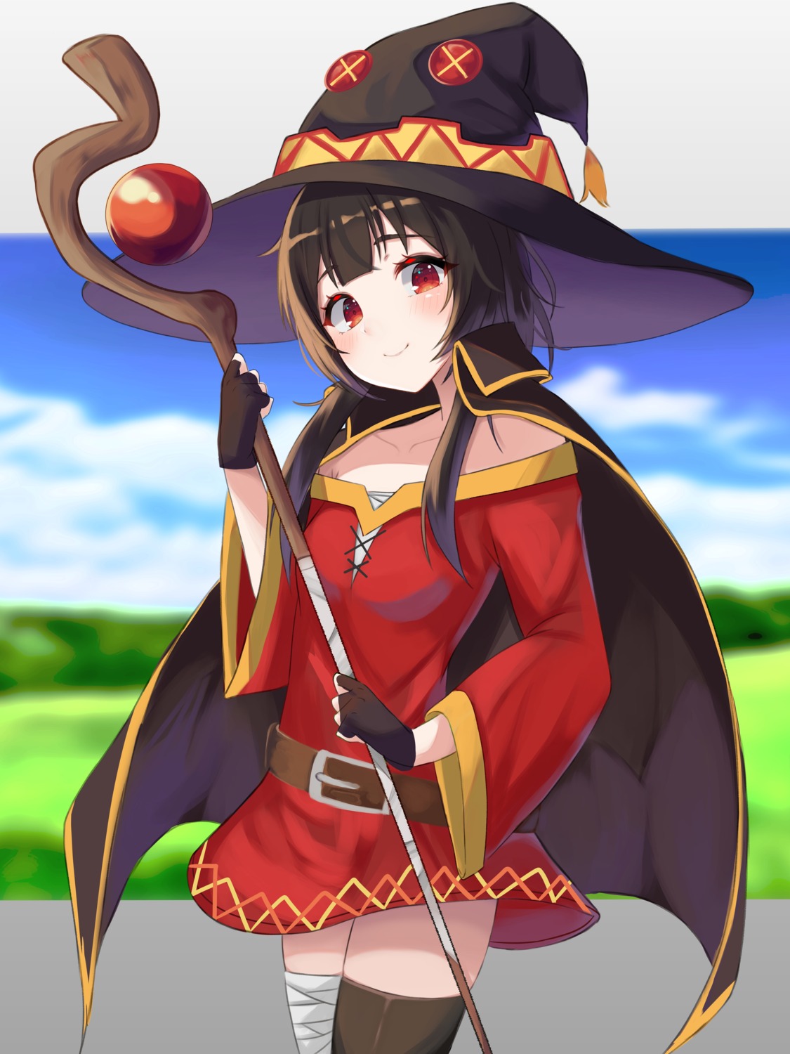 kano (wi3028) kono subarashii sekai ni shukufuku wo! megumin bandages ...