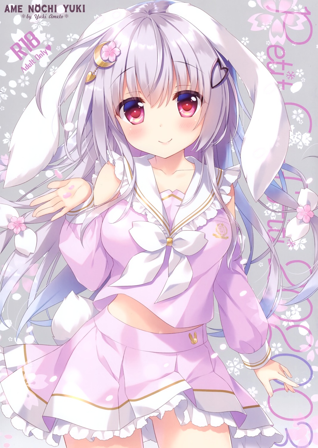 ame nochi yuki ameto yuki blanc (ameto yuki) animal ears bunny ears ...