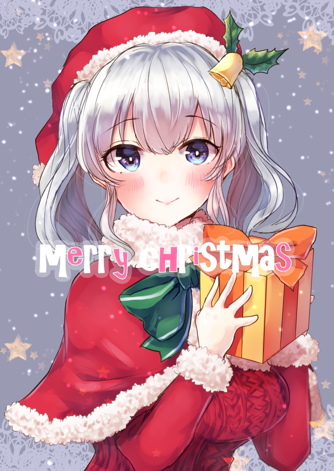 mochiko (mocchikkoo) kantai collection kashima (kancolle) christmas ...