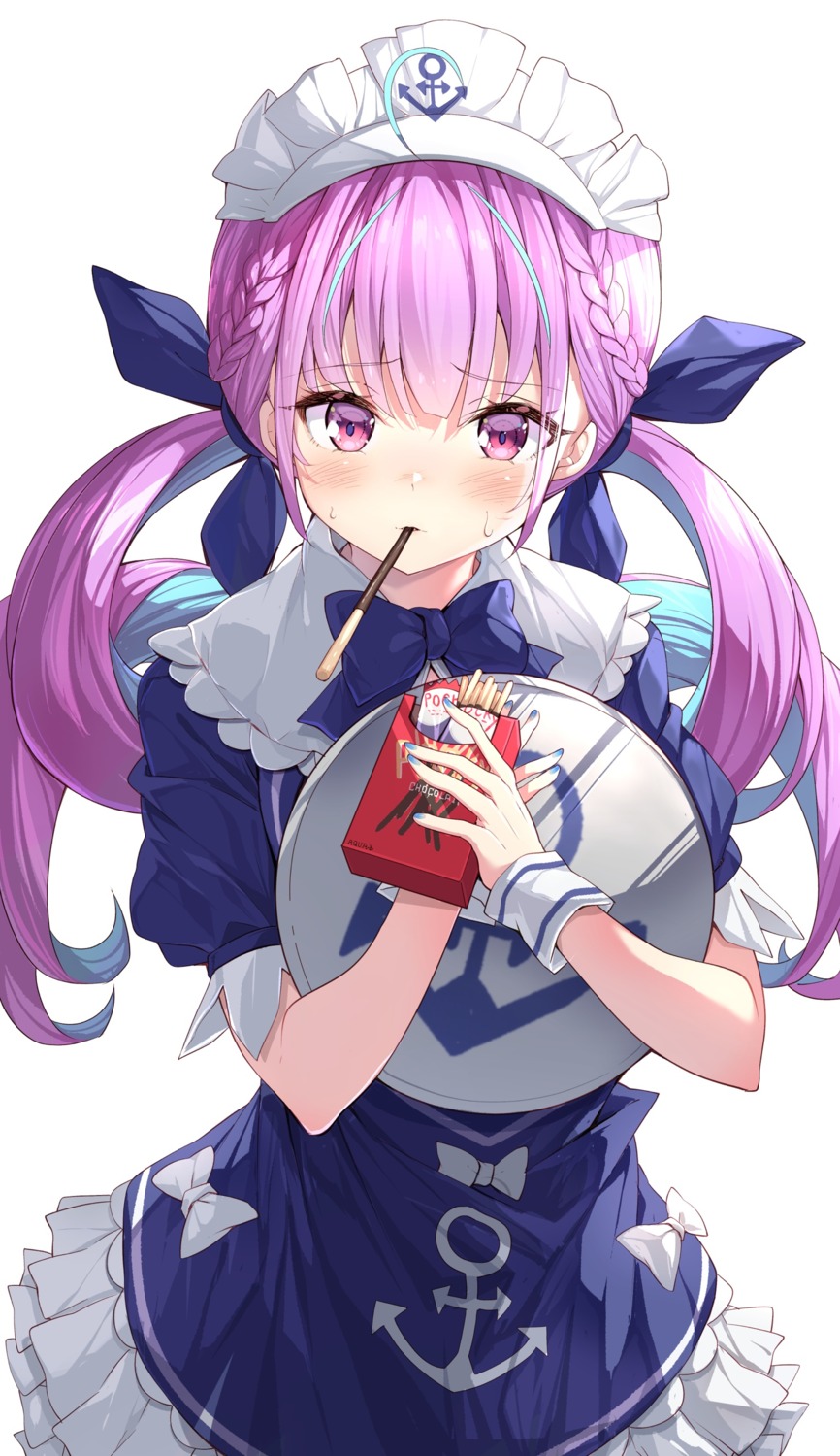 darjeeling (reley) hololive minato aqua maid | #710196 | yande.re