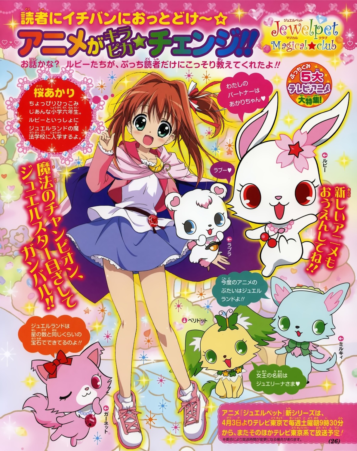 ibe yukiko miyakawa tomoko jewelpet jewelpet twinkle garnet (jewelpet ...