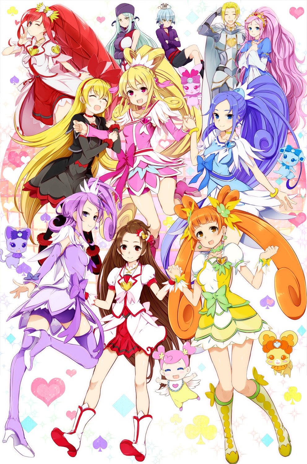 minazuki randoseru dokidoki! precure pretty cure ai-chan (precure) aida ...