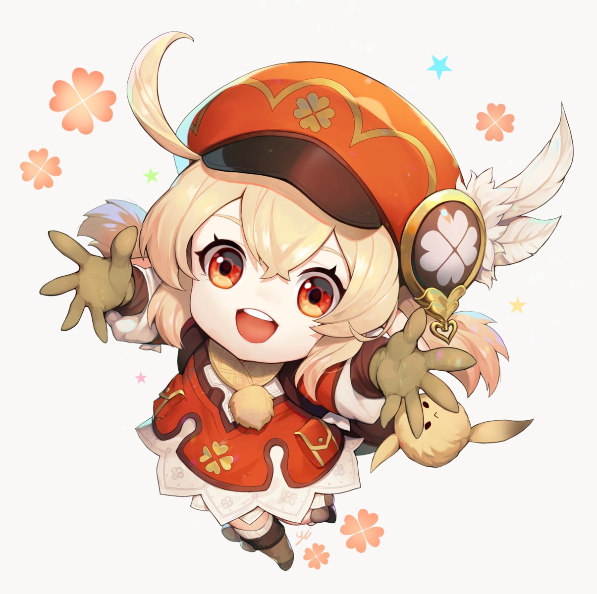 y.i. (lave2217) genshin impact klee chibi | #825738 | yande.re