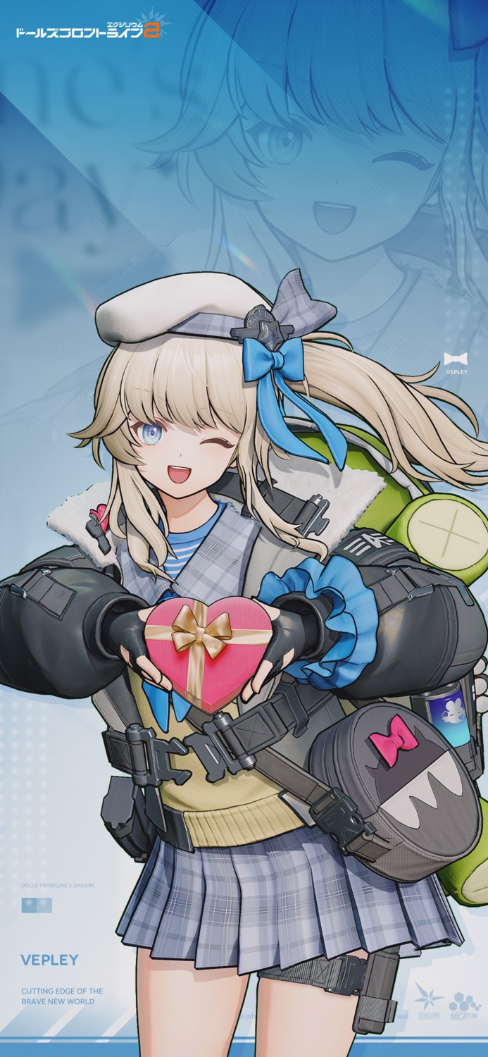 girls frontline 2: exilium vepley garter seifuku sweater tagme ...