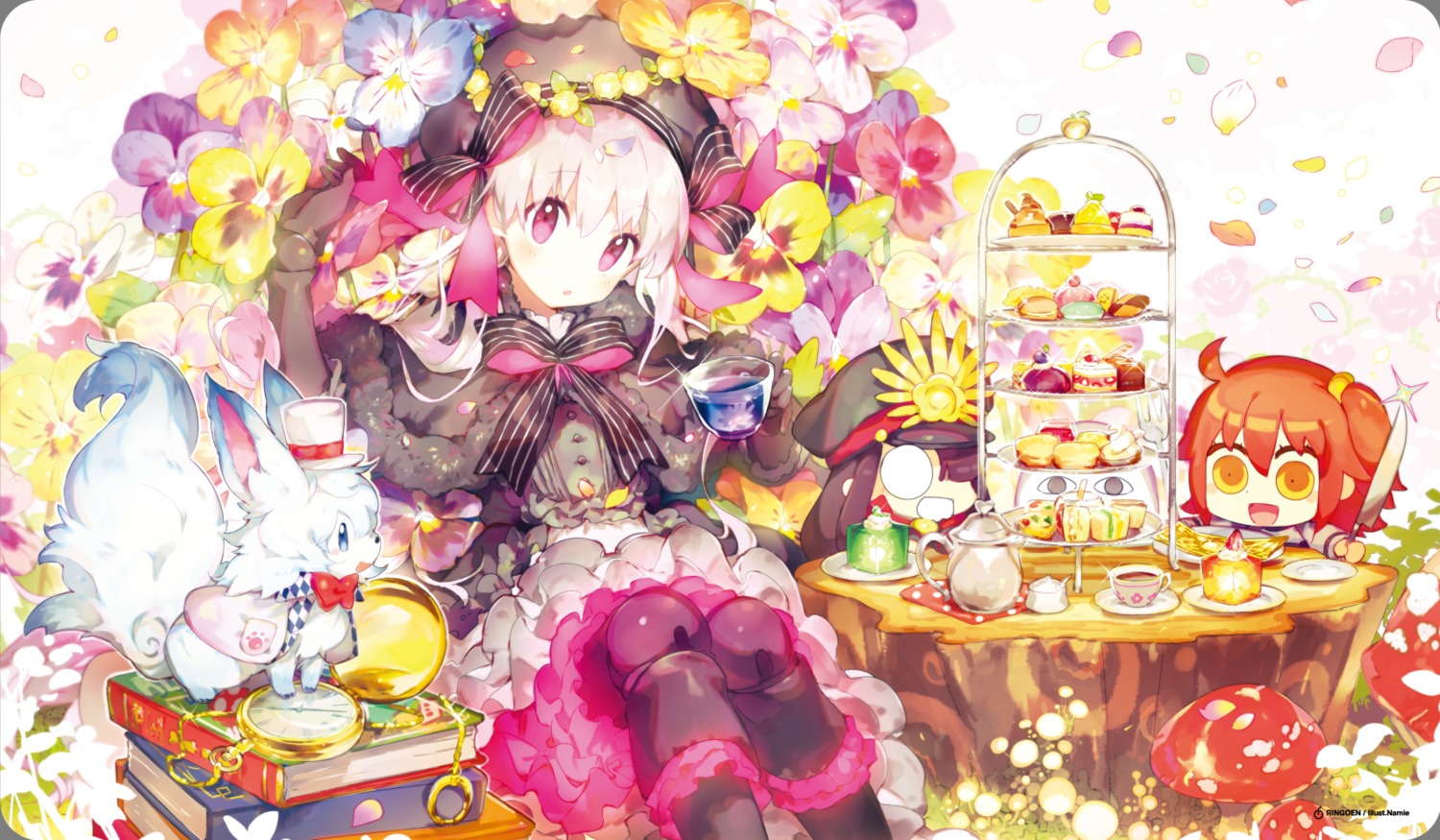 namie-kun fate/grand order cath palug (fate) fujimaru ritsuka (female ...