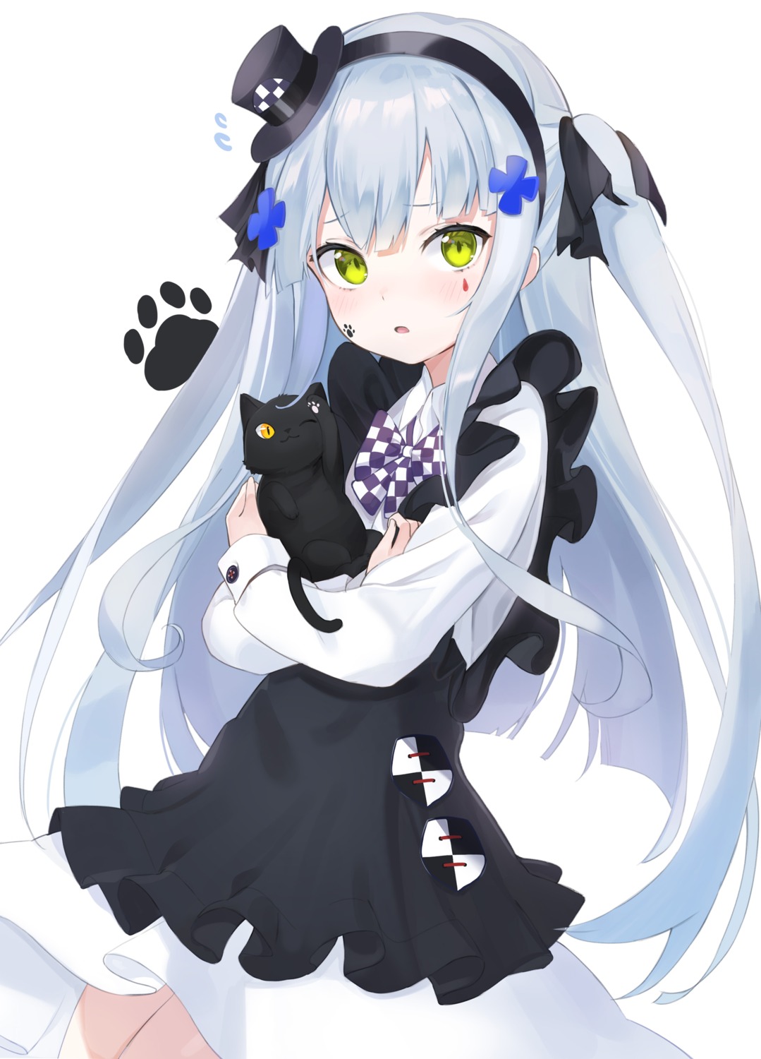 mint (psmin30) girls frontline hk416 (girls frontline) dress neko skirt ...