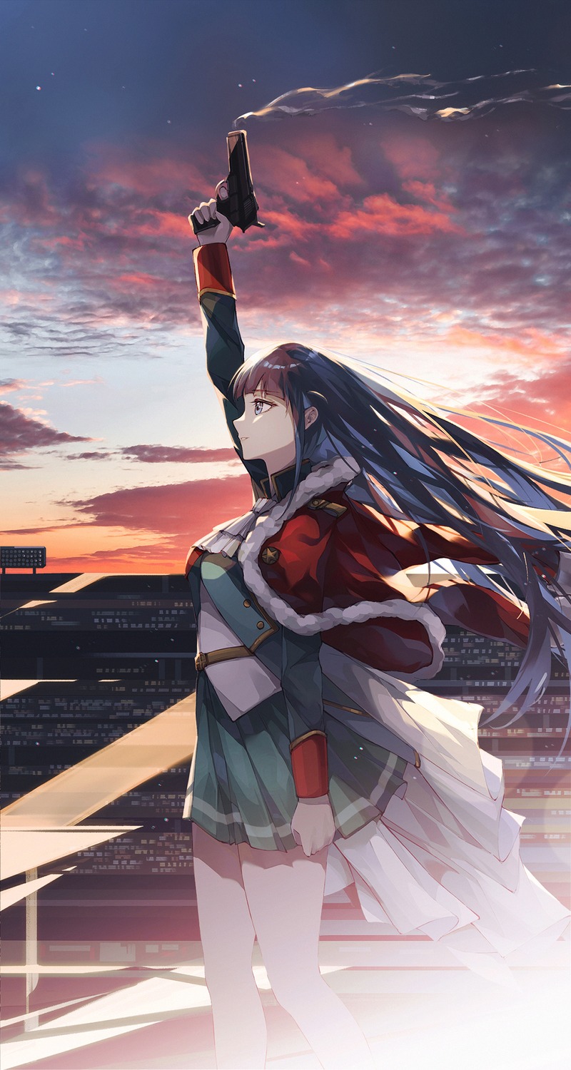 hcl (hsiehdrew) shoujo kageki revue starlight tsuyuzaki mahiru gun ...