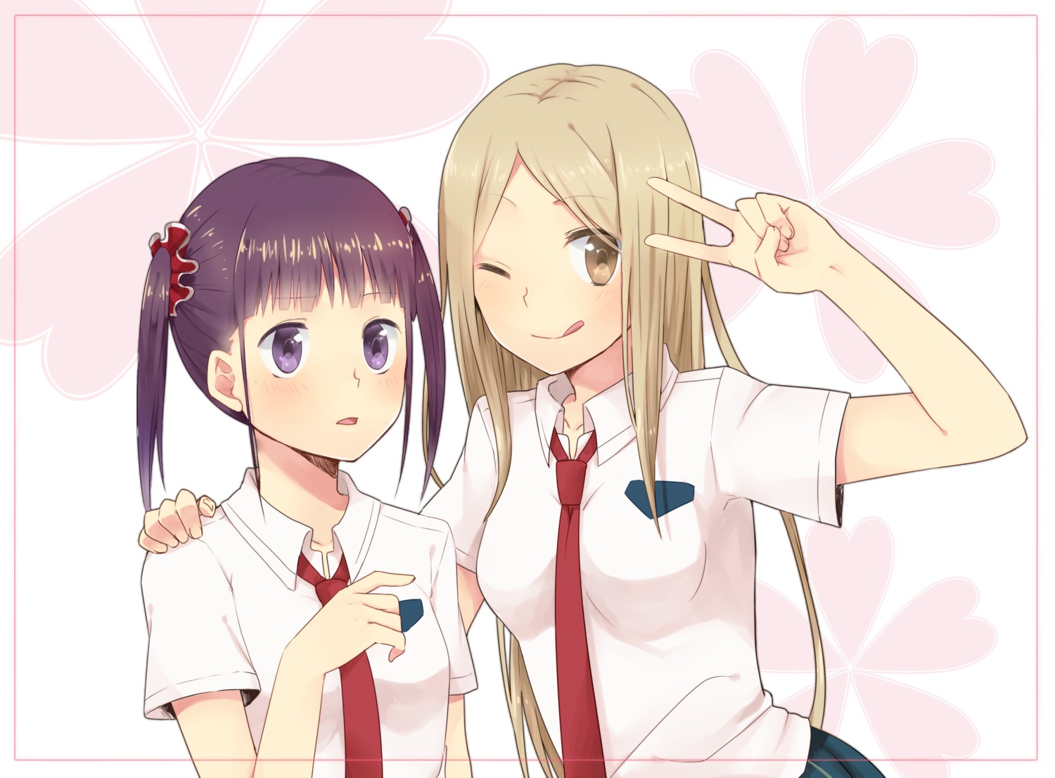 kakino (nashiko) sakura trick minami shizuku noda kotone seifuku ...