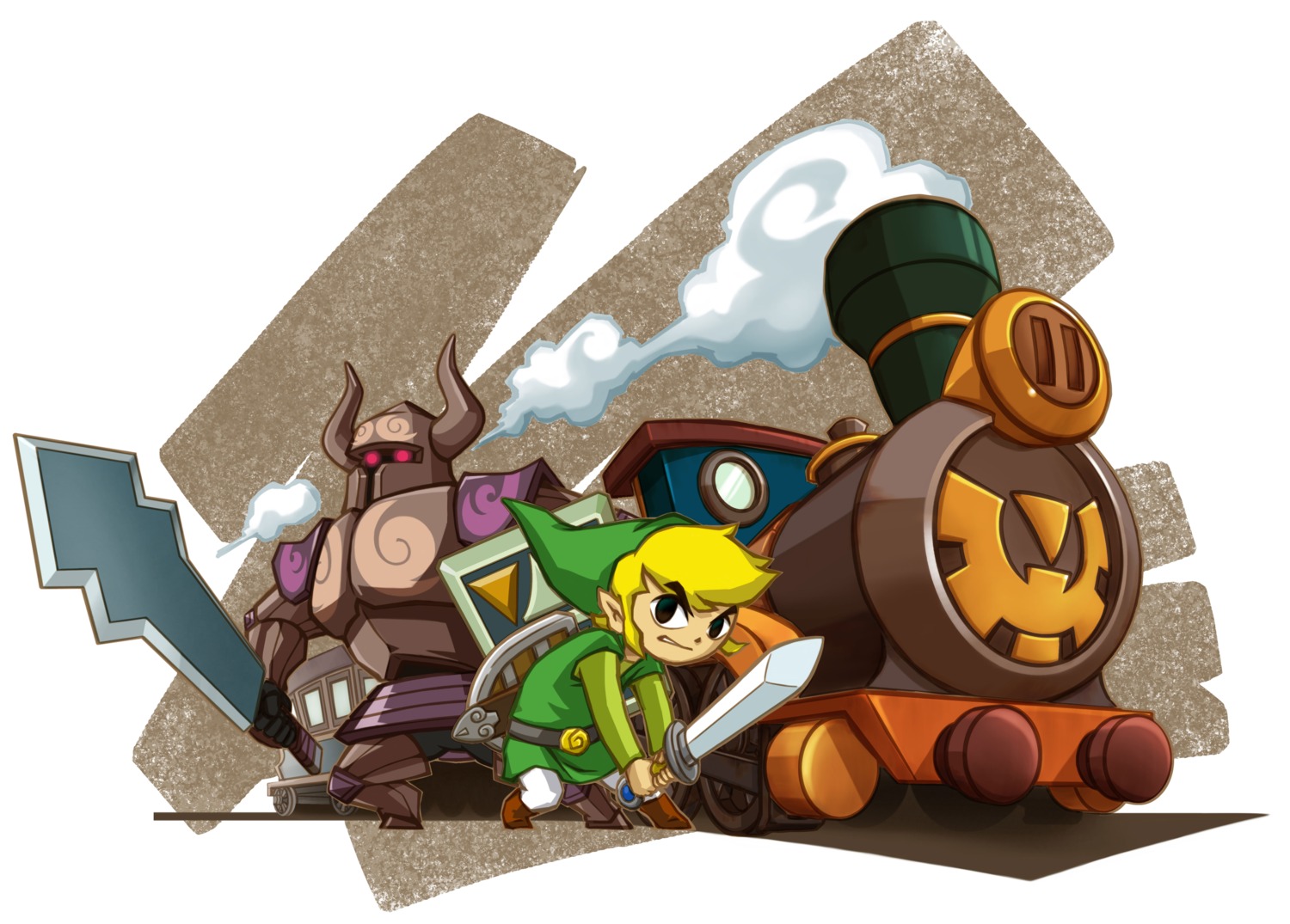 nintendo the legend of zelda the legend of zelda: spirit tracks link ...