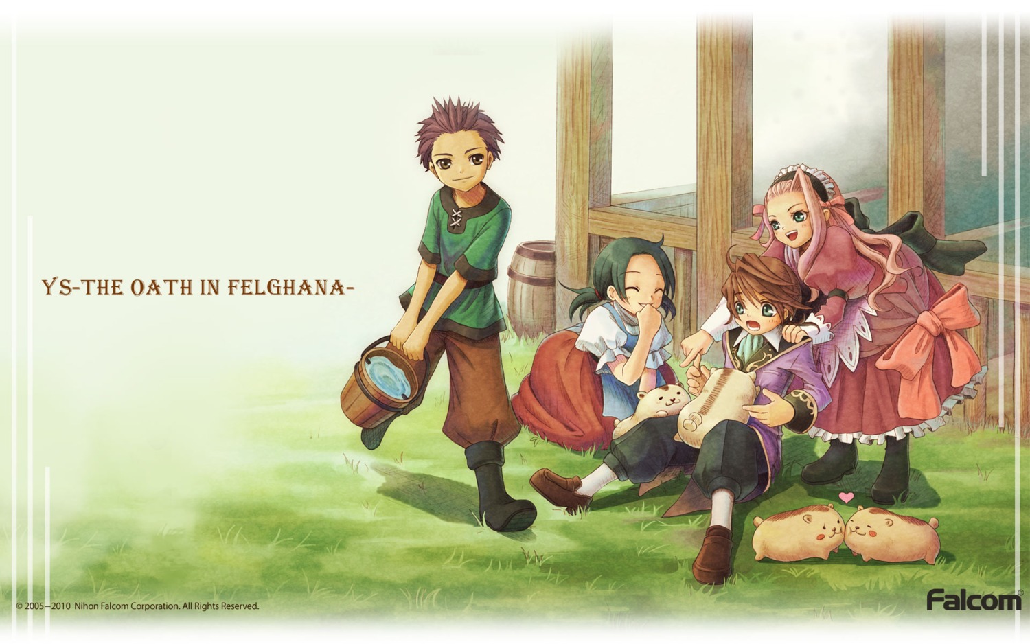 falcom ys ys: the oath in felghana alice (ys) christof hugo (ys ...