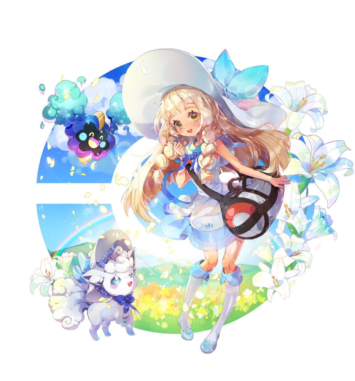 cpcpcp05 pokemon pokemon sm pokemon usum alolan vulpix cosmog lillie ...