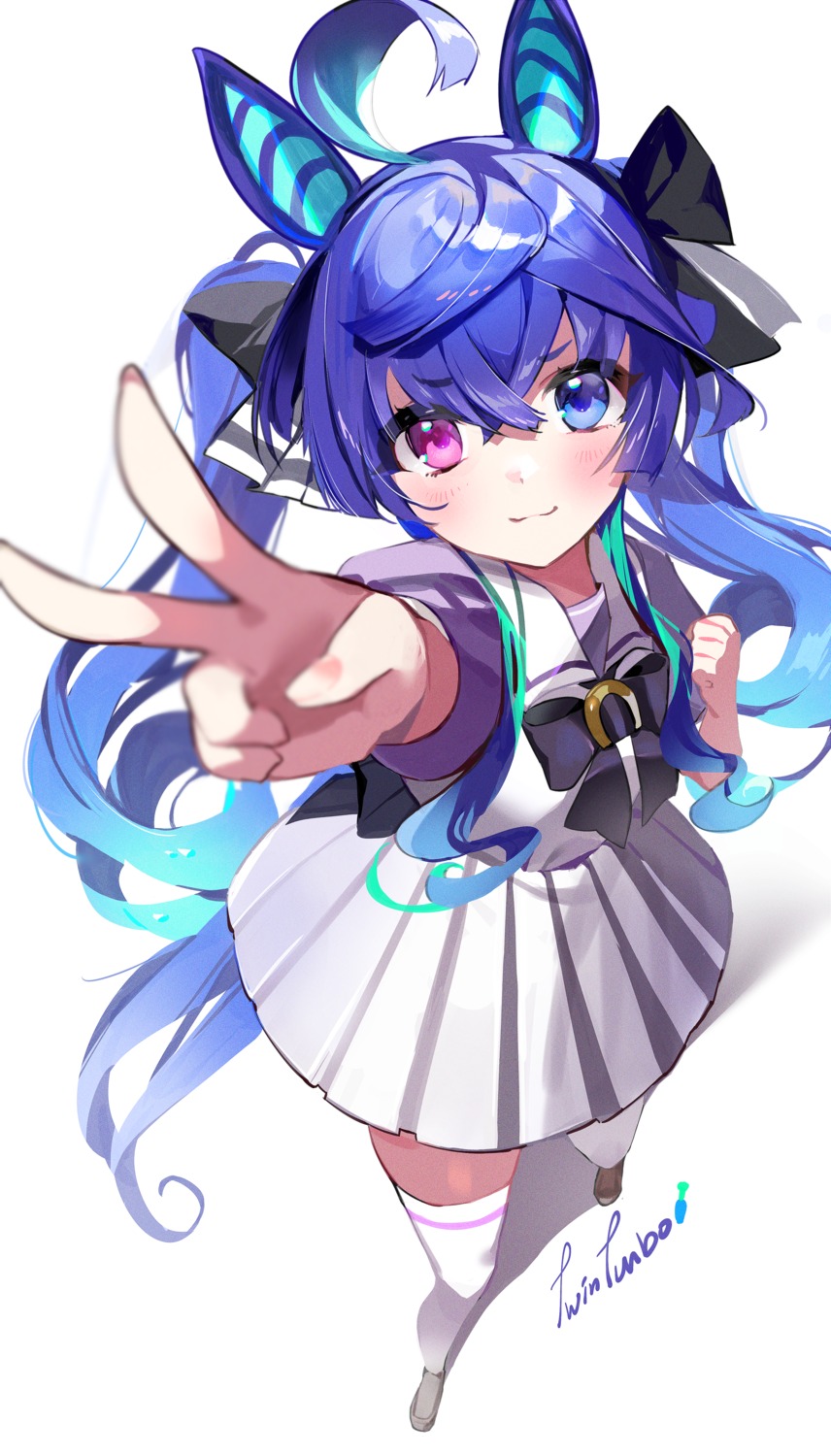 moko (moko/moko) uma musume pretty derby twin turbo (umamusume) animal ...