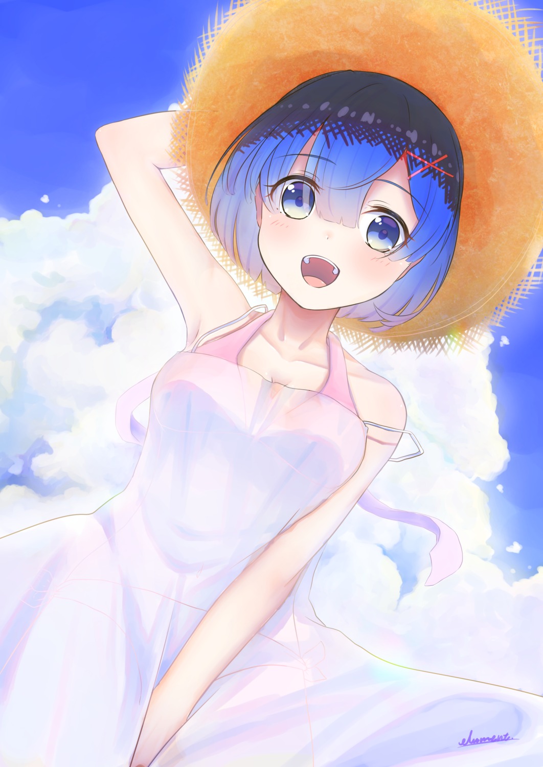 elument re zero kara hajimeru isekai seikatsu rem (re zero) cleavage ...