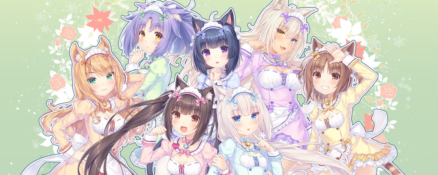 neko works sayori nekopara azuki chocola cinnamon (nekopara) coconut ...