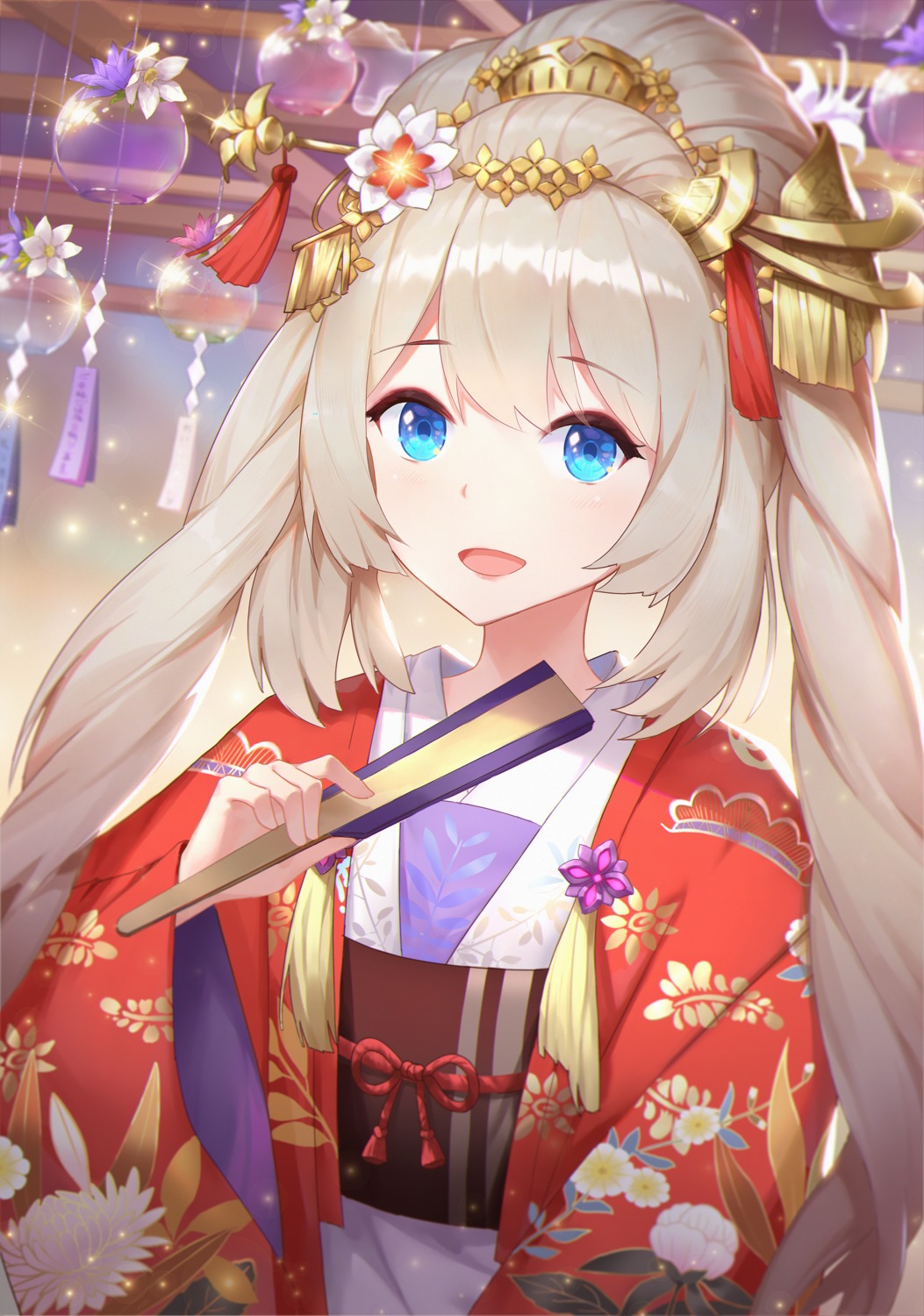 gu tao fate/grand order marie antoinette (fate/grand order) kimono ...
