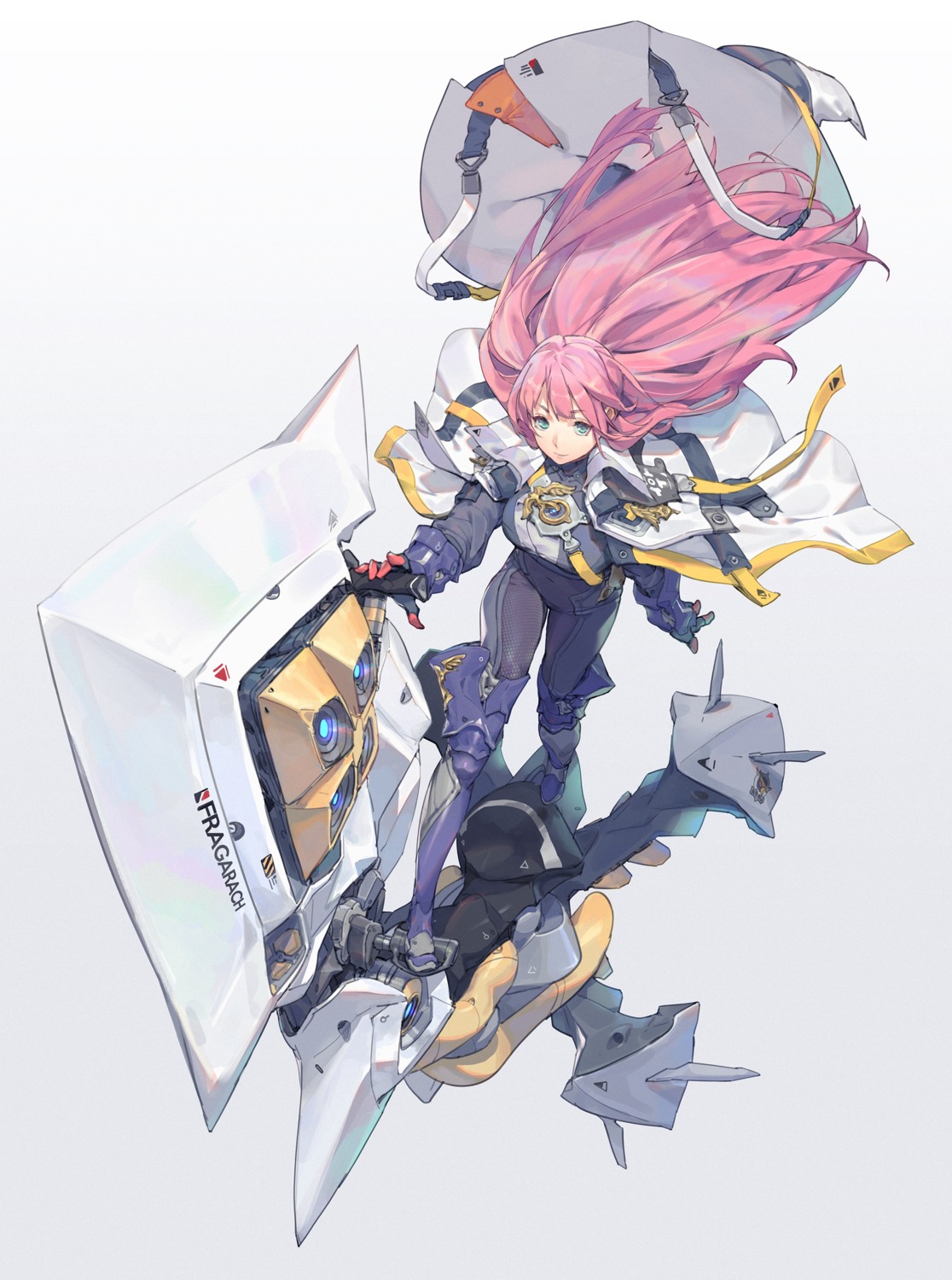 nogchasaeg (karon2848) armor bodysuit mecha witch | #589337 | yande.re