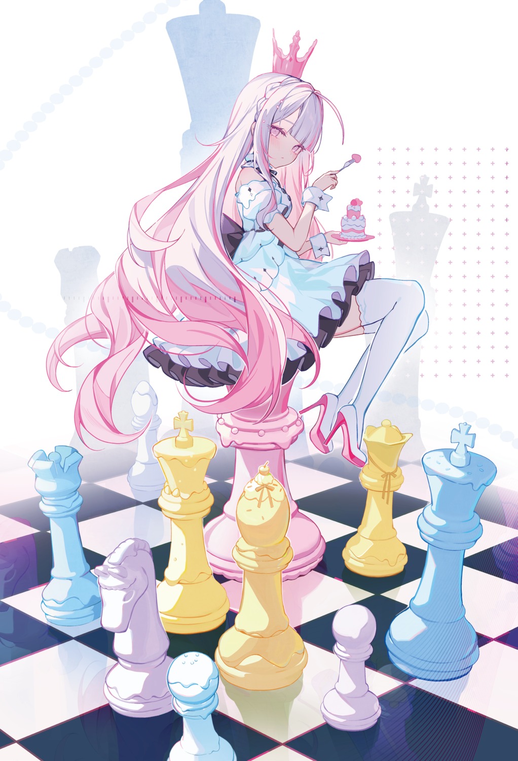 icomochi dress heels thighhighs | #1229177 | yande.re