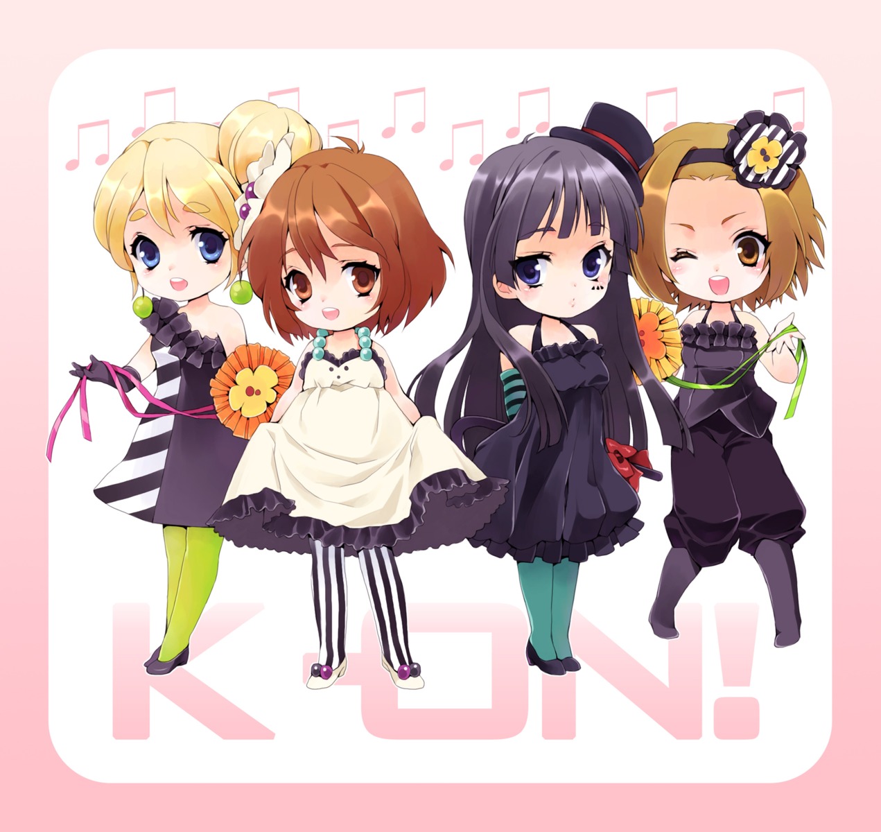 leeori k-on! akiyama mio hirasawa yui kotobuki tsumugi tainaka ritsu ...