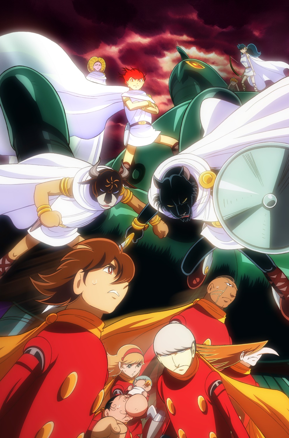 konno naoyuki cyborg 009 achilles albert heinrich (cyborg 004) apollon ...