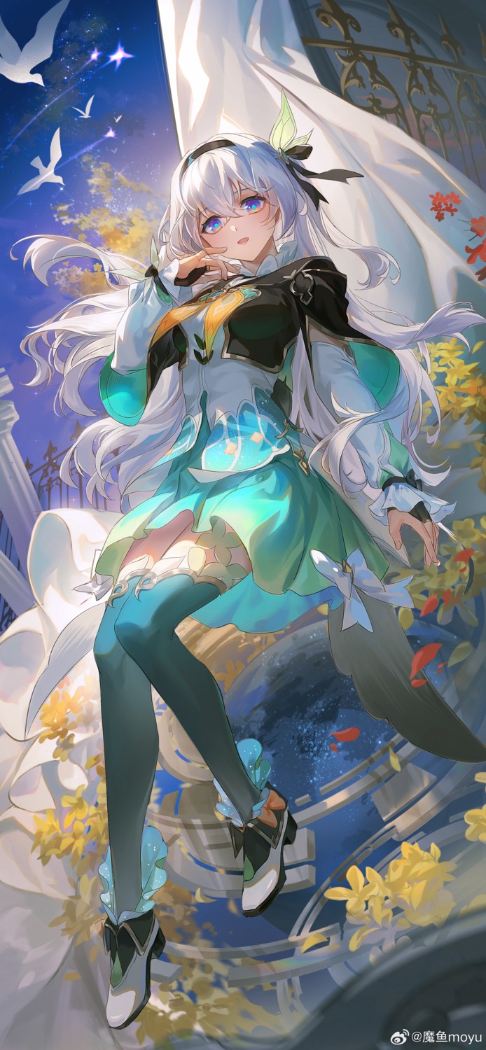 althea (sakiya0000) honkai: star rail firefly heels skirt lift ...