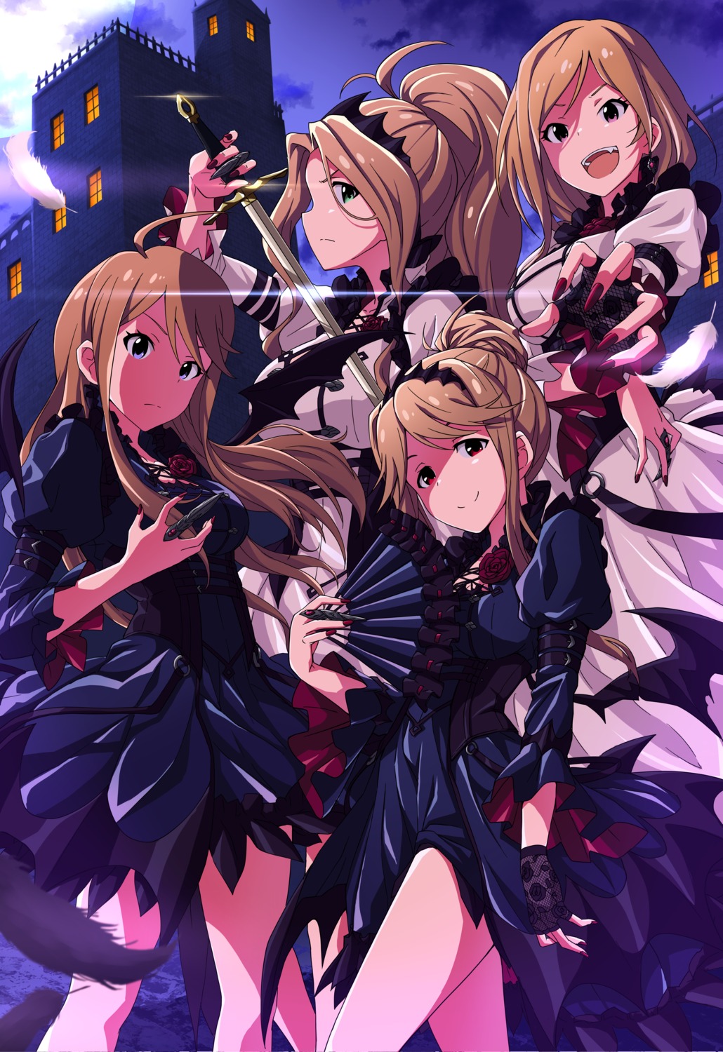 asanaya the idolm@ster the idolm@ster million live! momose rio nikaidou ...