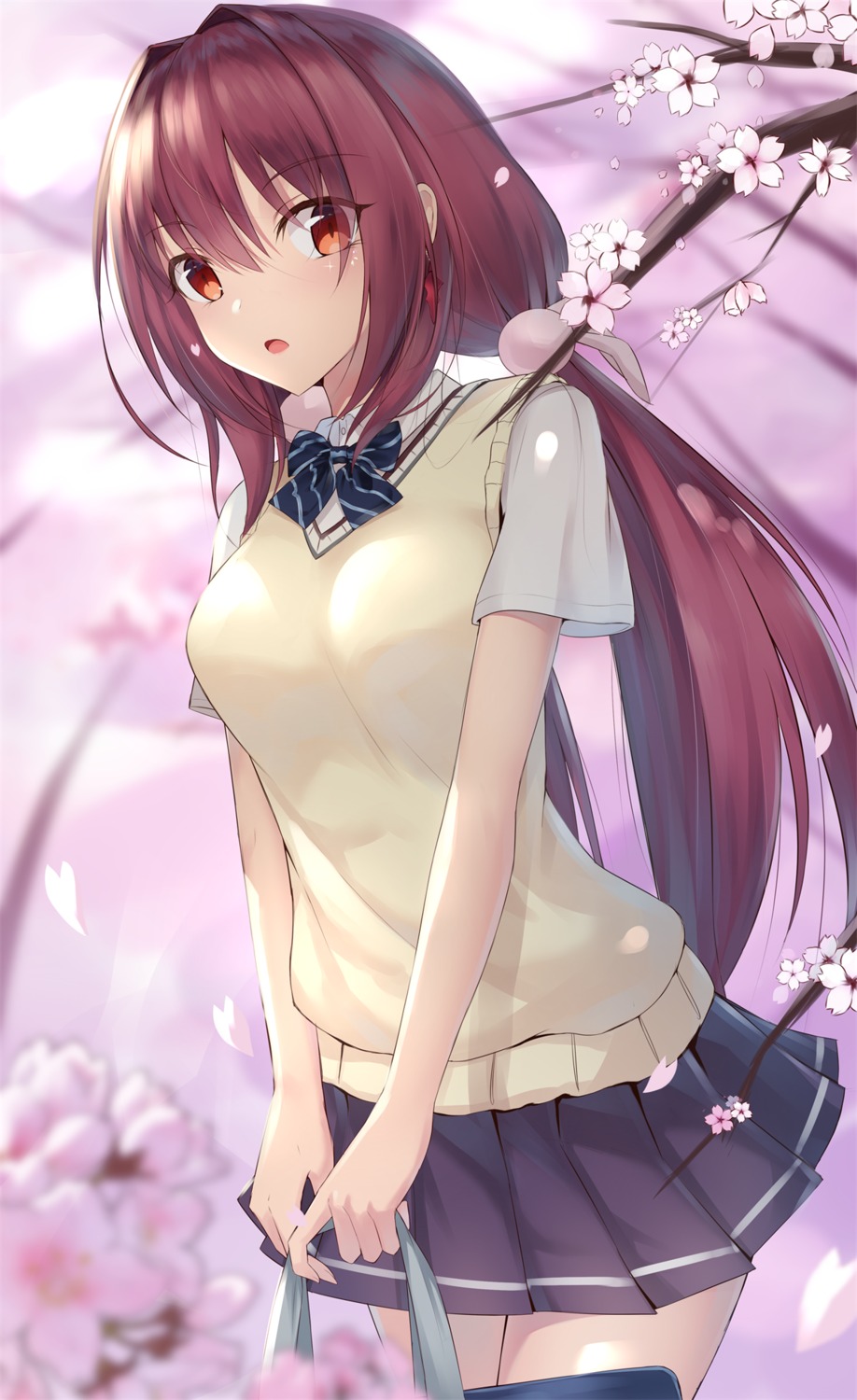 feng mouren fate/grand order scathach (fate/grand order) seifuku ...