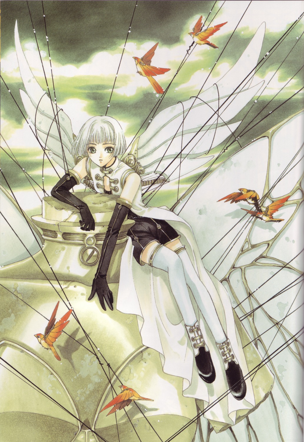 clamp clover suu (clover) binding discoloration | #78583 | yande.re