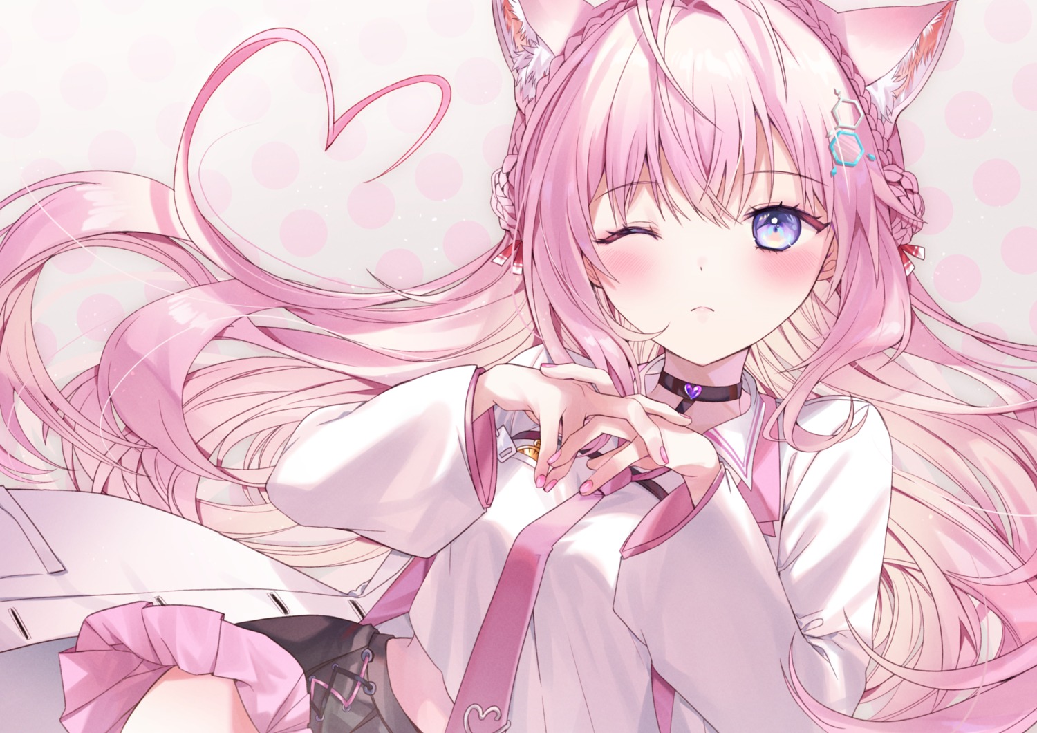 dabi (dabibubi) hololive hakui koyori animal ears | #923415 | yande.re