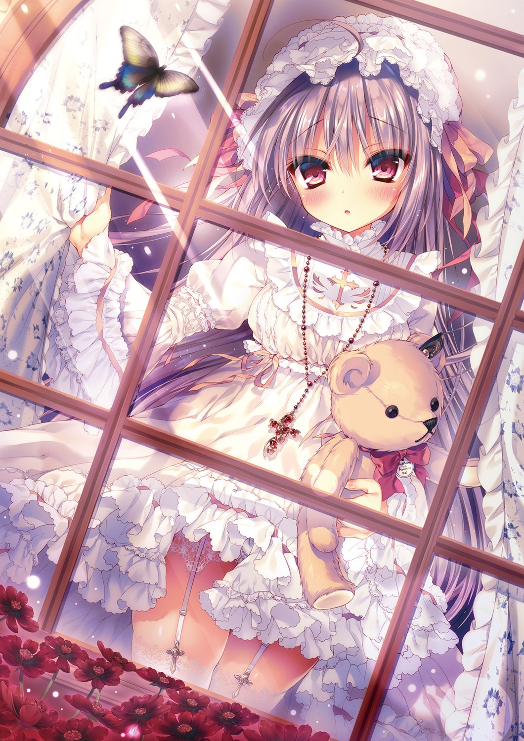 rubi-sama dreaming quintet saki (rubi-sama) garter belt gothic lolita ...