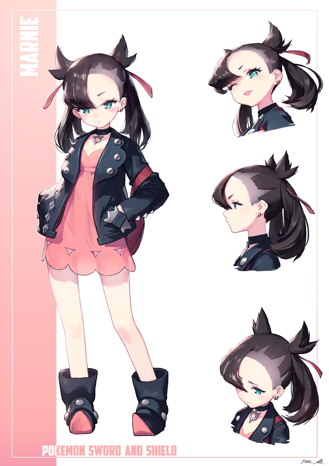 punc p pokemon pokemon sword and shield mary (pokemon) dress expression ...