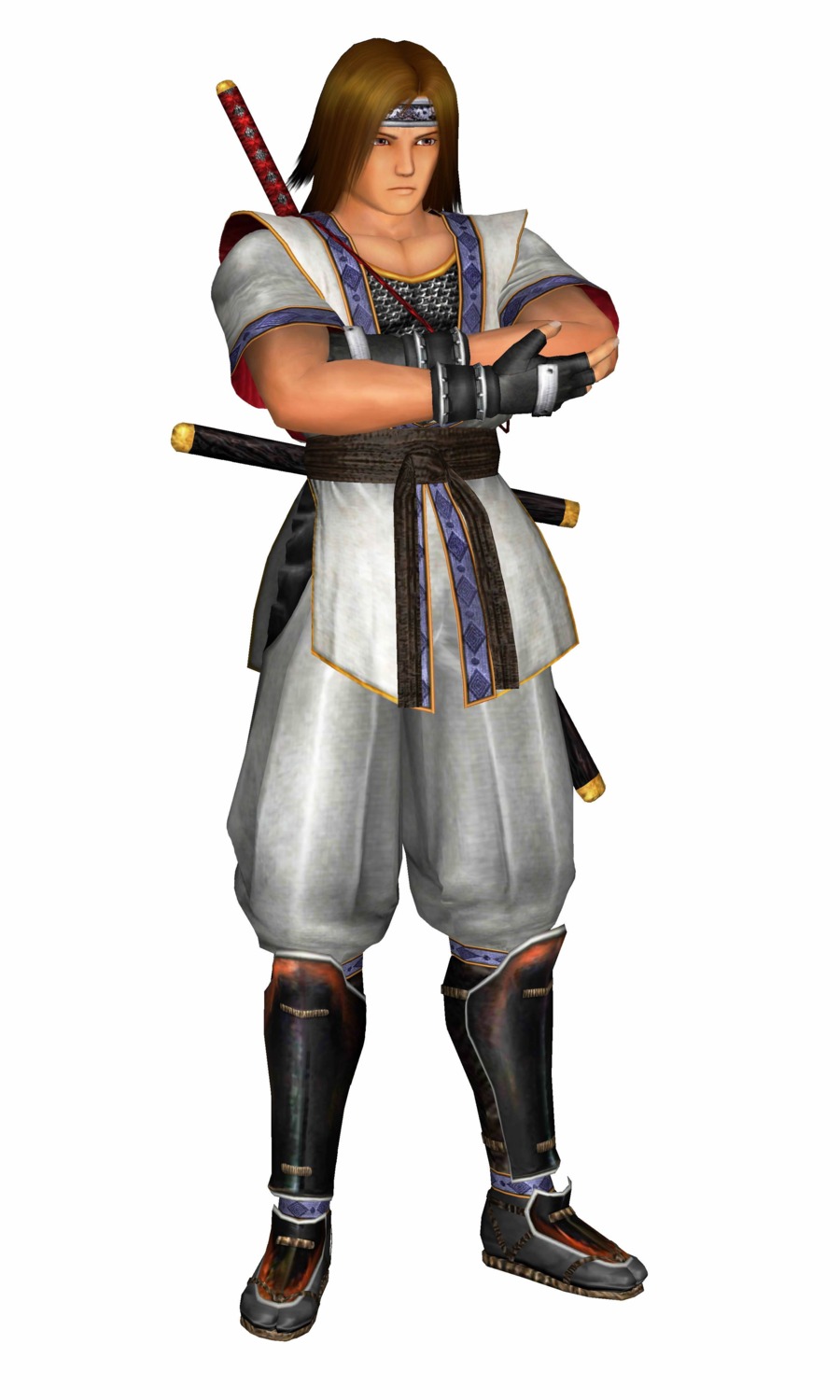 koei tecmo dead or alive hayate (doa) cg male ninja sword | #361253 ...