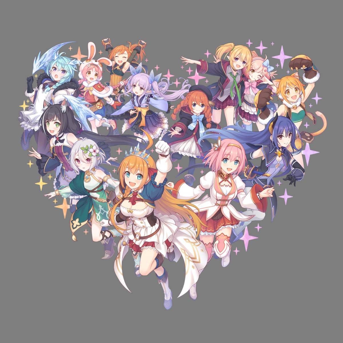 cygames princess connect! princess connect! re:dive animal ears bunny ...