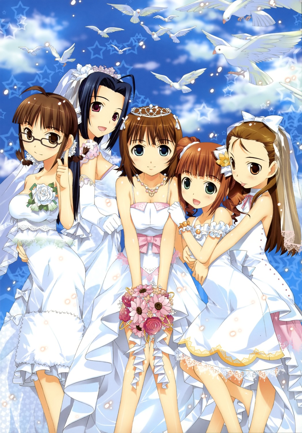 fujima takuya the idolm@ster the idolm@ster break! akizuki ritsuko ...