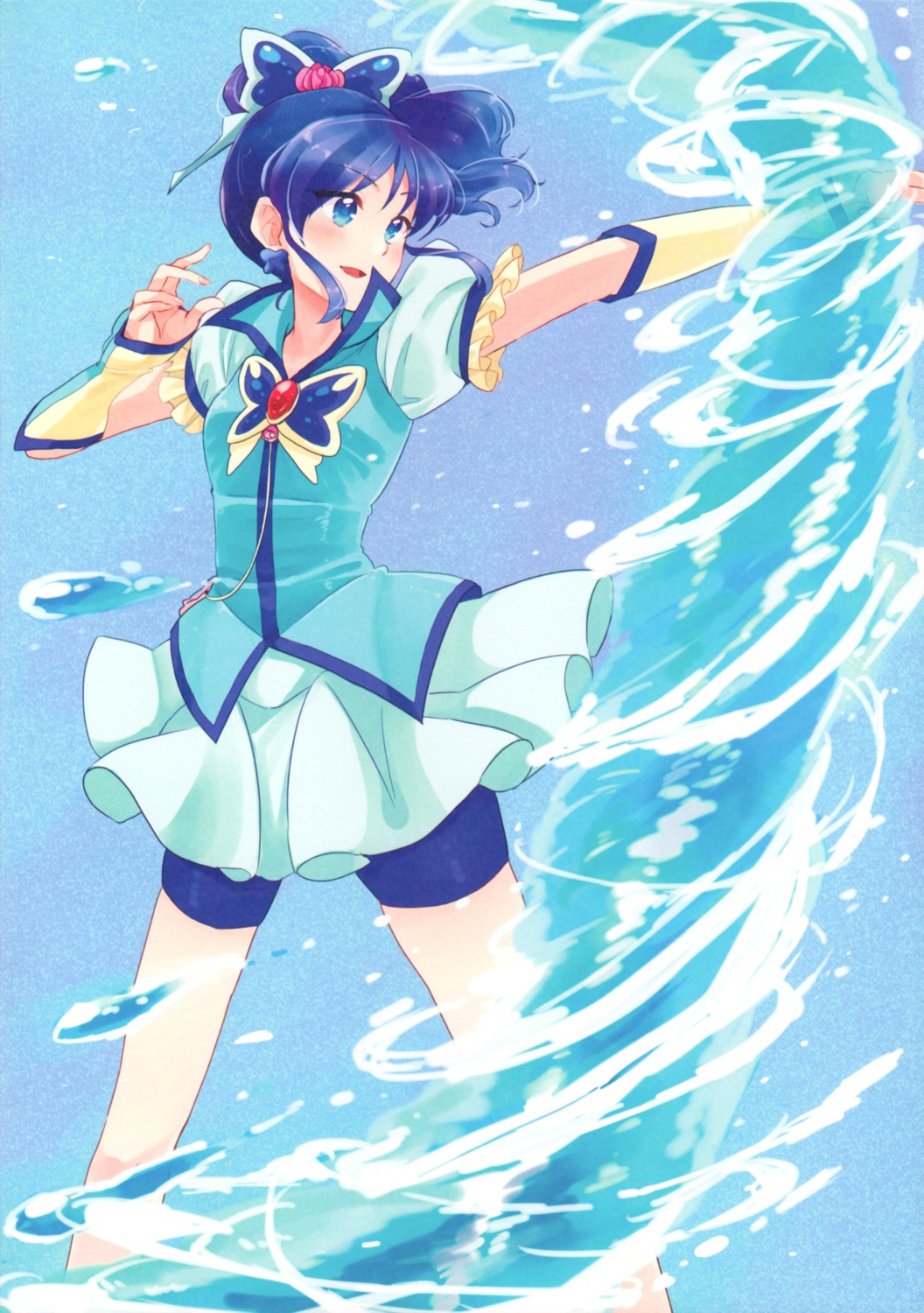 matsuura asuka aikatsu! pretty cure yes! precure 5 kiriya aoi bike ...