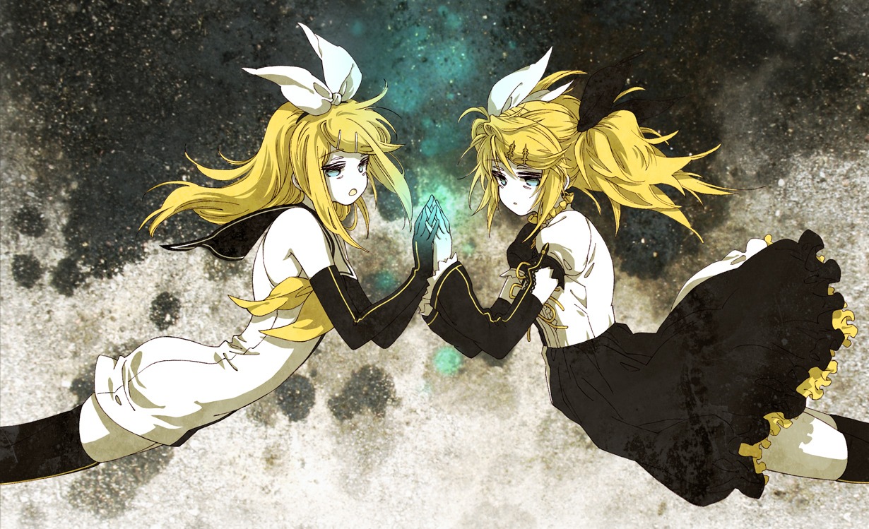 karuru meltdown (vocaloid) vocaloid kagamine rin thighhighs | #138631 ...