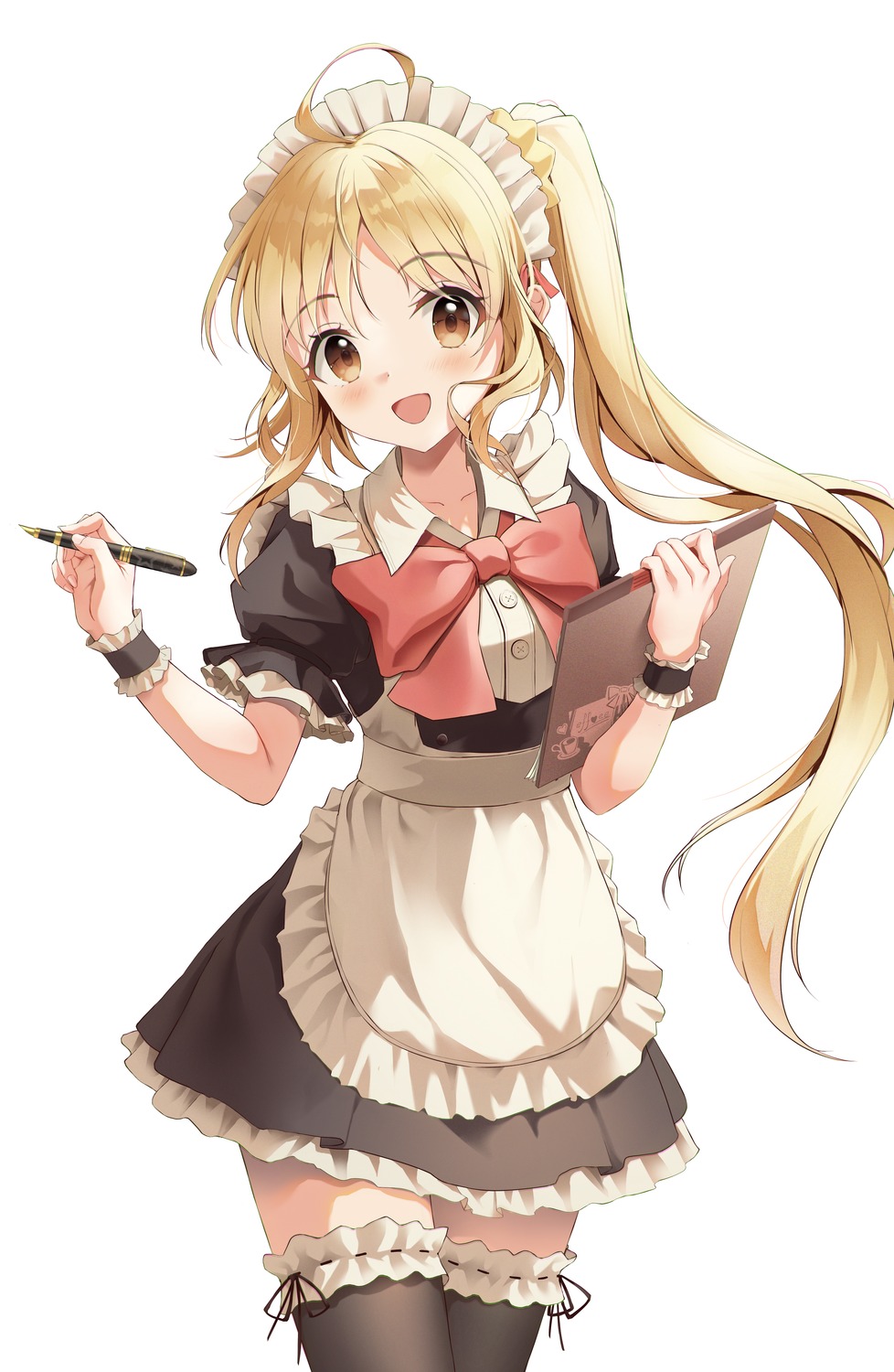 yuye bocchi the rock! ijichi nijika maid thighhighs | #1126075 | yande.re