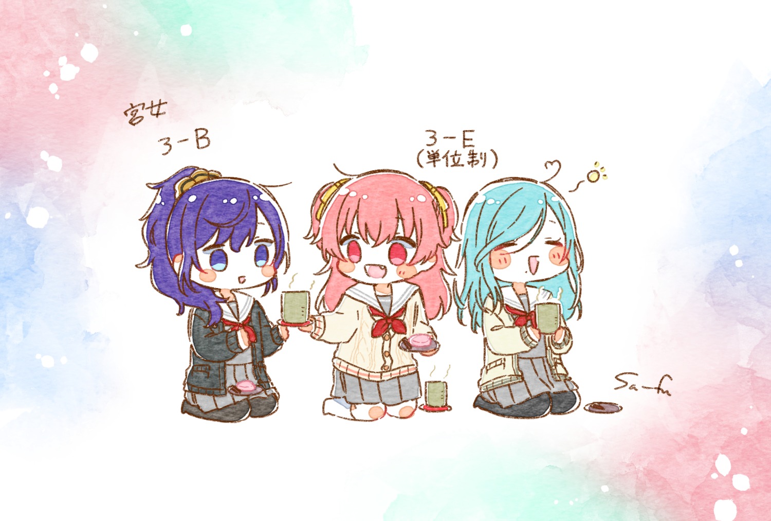 sa-fu (sfmk39) project sekai asahina mafuyu hinomori shizuku momoi airi ...