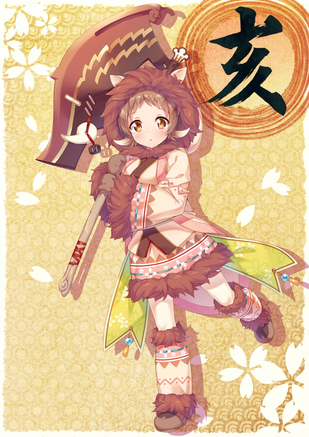 kazuma (kazumav) animal ears weapon | #637567 | yande.re