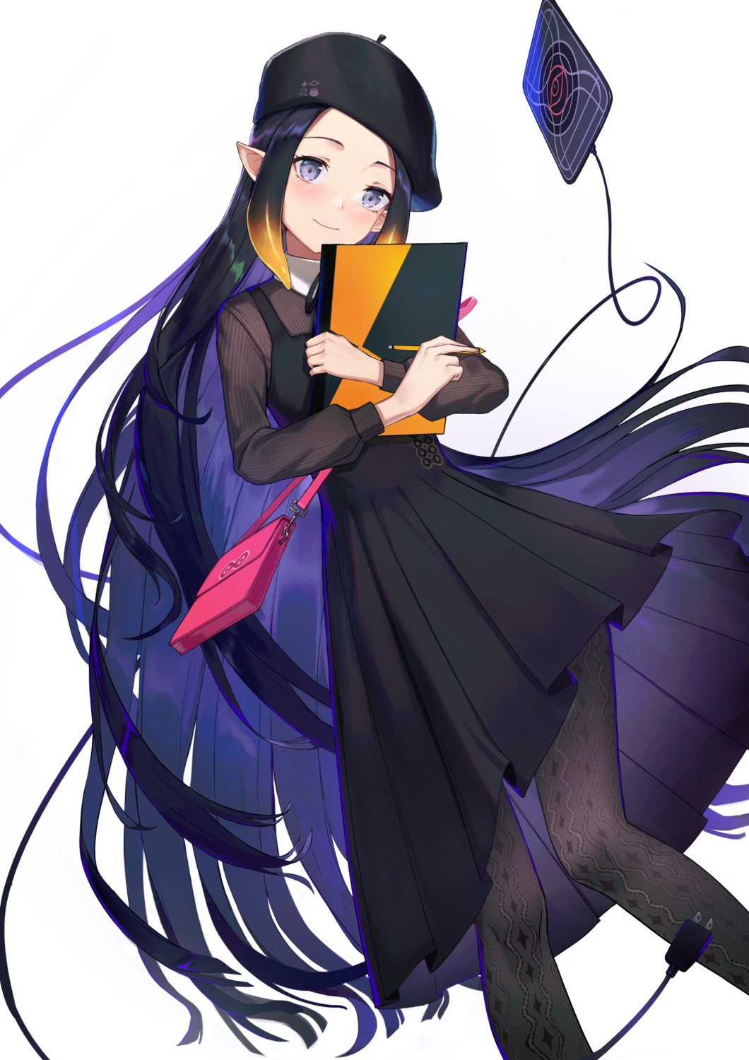 rui rubellent hololive hololive english ninomae ina'nis dress pantyhose ...