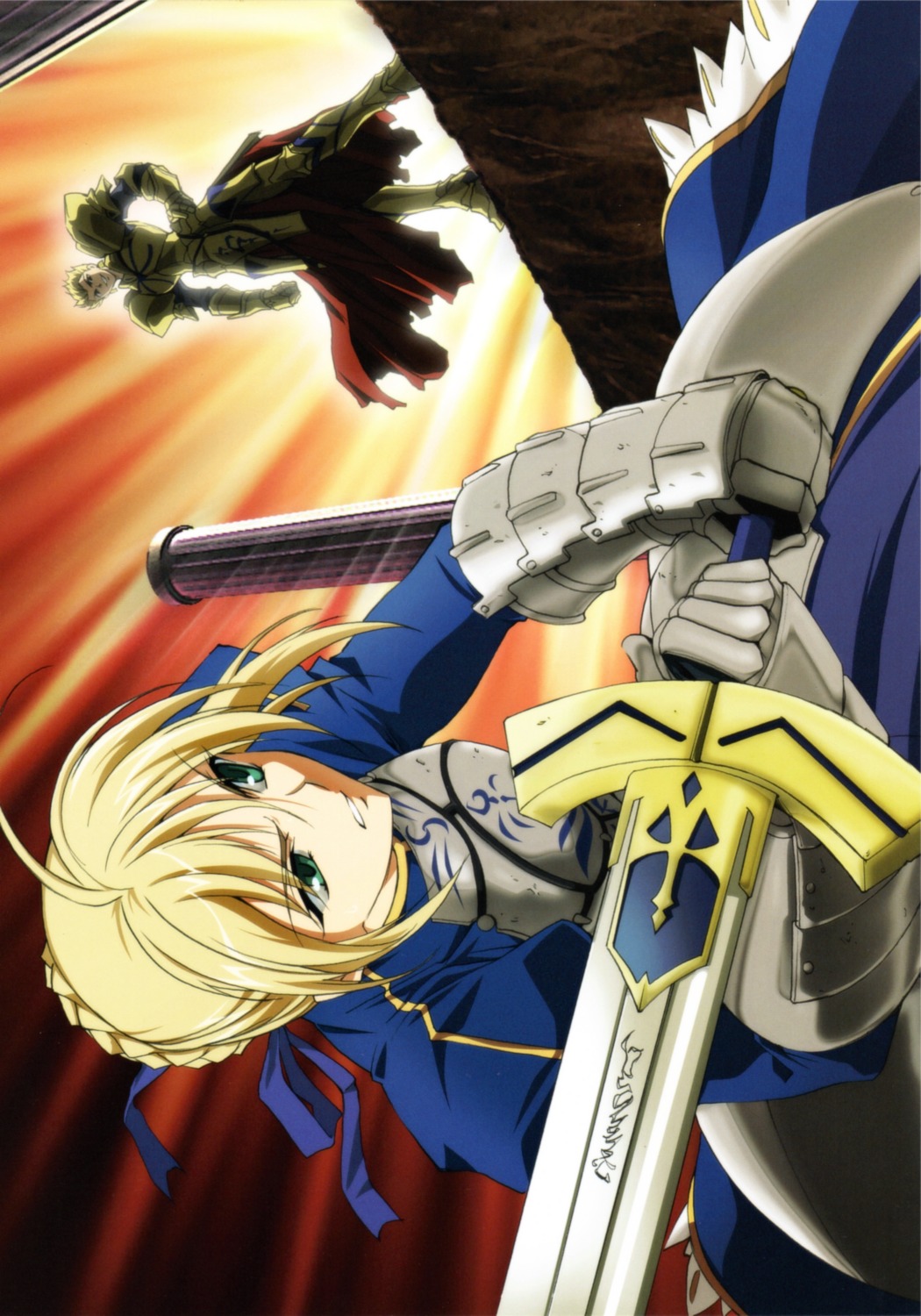 fate/stay night gilgamesh (fsn) saber | #48548 | yande.re