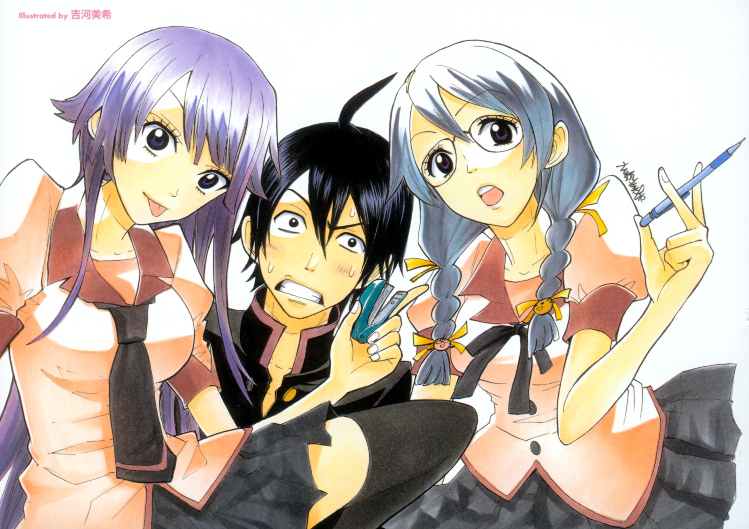 yoshikawa miki bakemonogatari monogatari (series) araragi koyomi ...