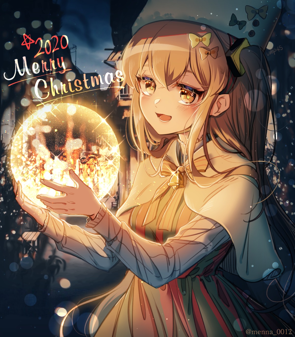 menna (0012) girls frontline ump45 (girls frontline) christmas dress ...